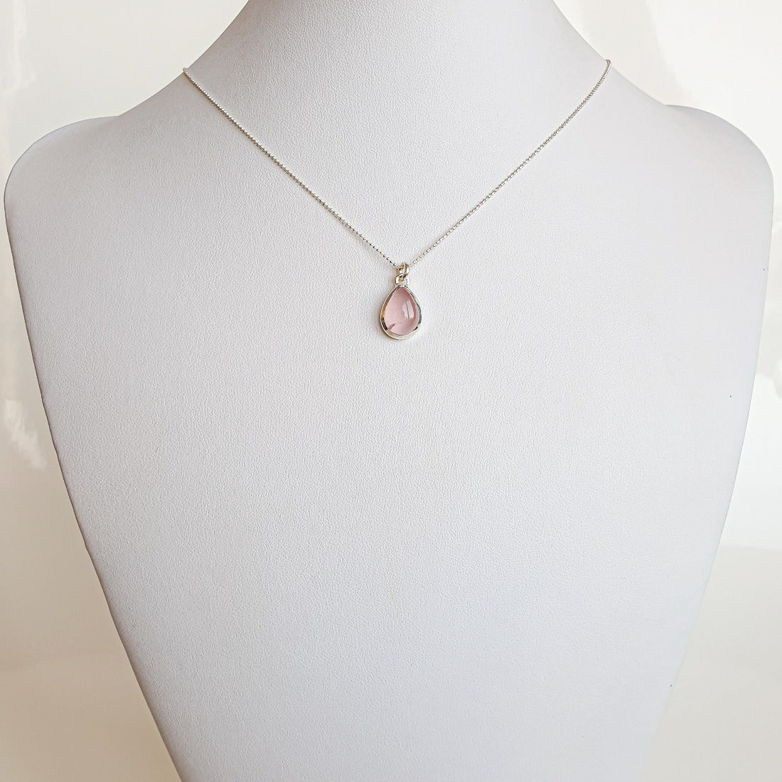 Pink quartz Necklace for Women | Lina Snara